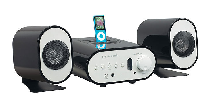 Amplifier with DAC - musicBox Desktop Amplifier | Peachtree Audio